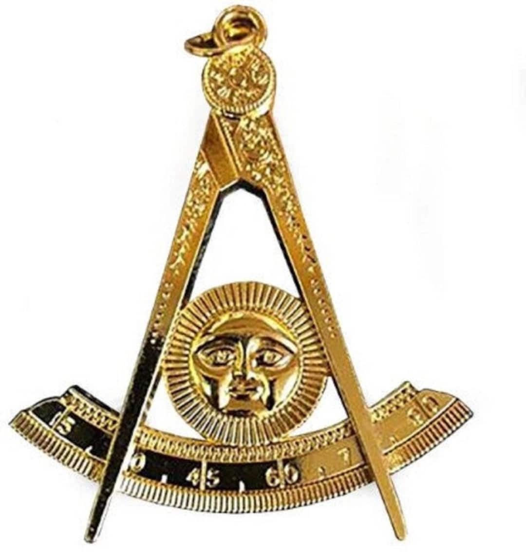 Masonic Gold Collar Jewel - Past Master - Etsy