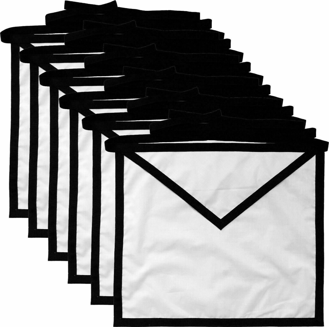 Masonic Cotton Duck Cloth FUNERAL APRONS - Pack of 6 - Etsy