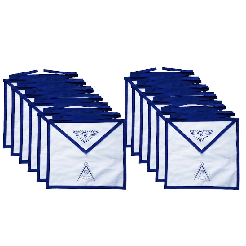 Masonic Cotton Duck Cloth Past Master Aprons Printed - Pack of 12 - Etsy