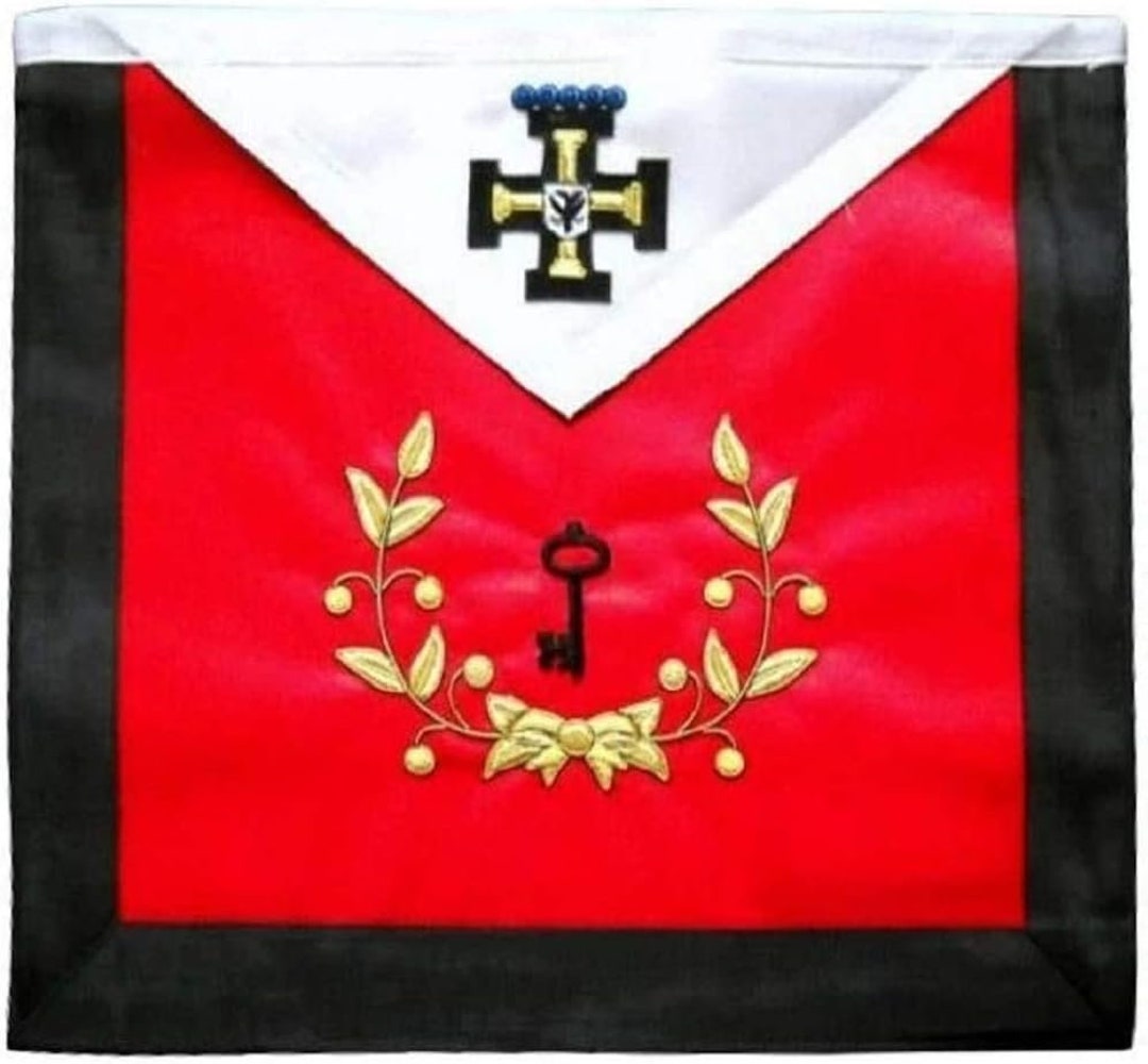 Masonic Scottish Rite Masonic Hand Embroidered Apron - AASR - 27th ...