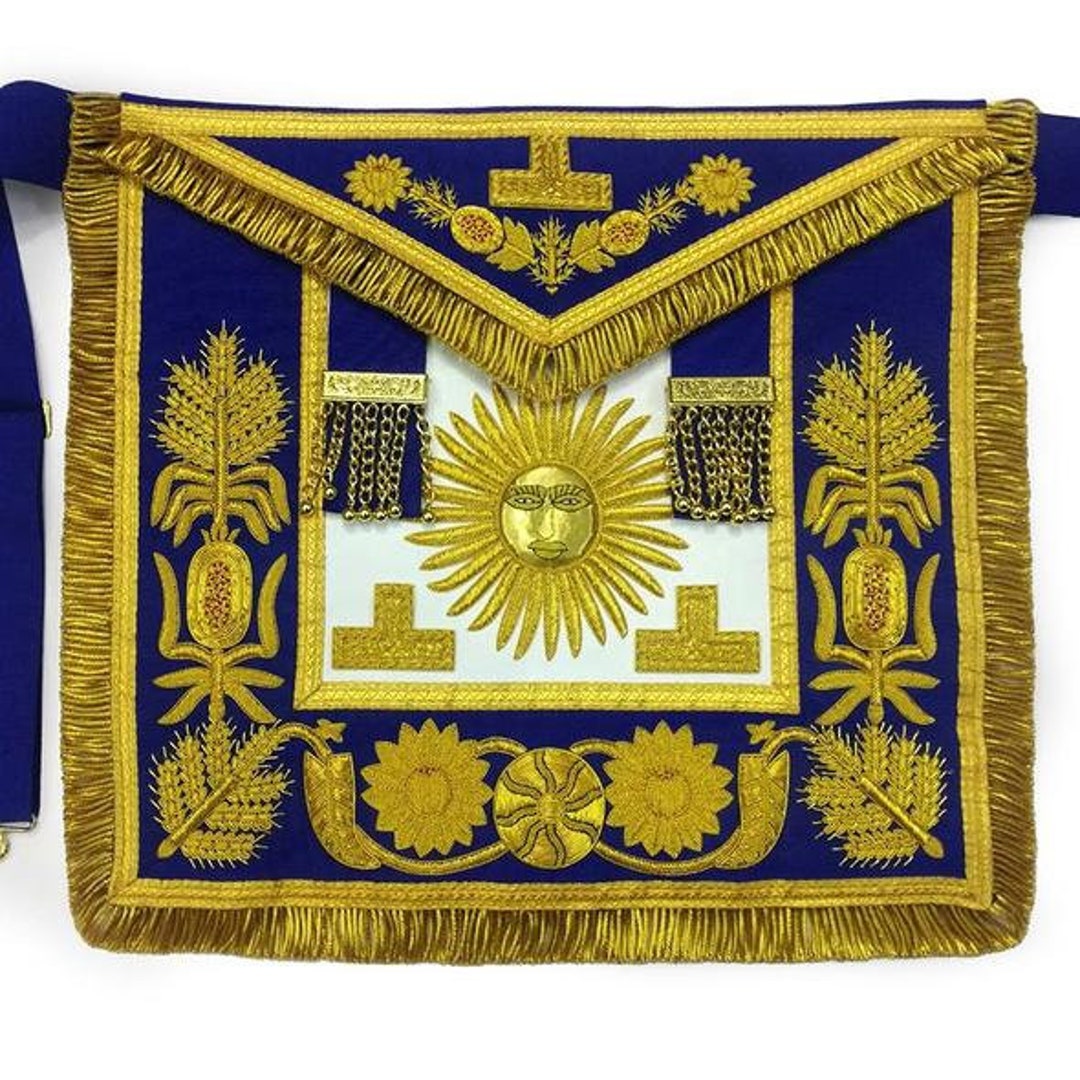 Deluxe Masonic Past Grand Master Apron Grand Lodge - Etsy