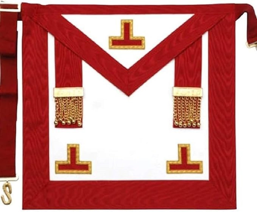 Masonic Scottish Rite AASR Worshipful Master Apron - Etsy