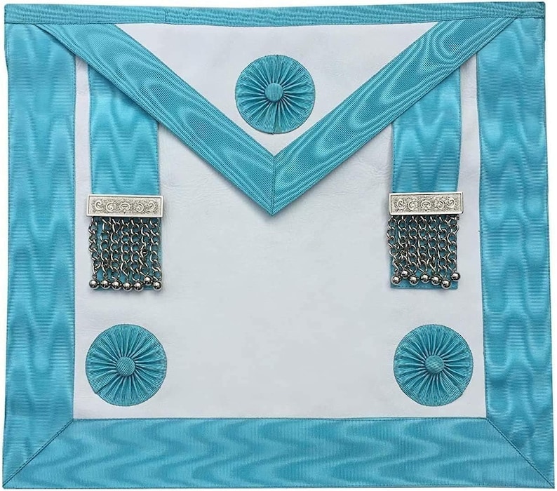 Masonic Regalia Craft Master Masons MM Apron, Officer Collar and Glove ...
