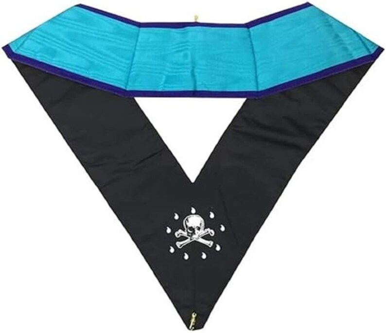 Masonic Memphis Misraim Officer Collars Set of 9 Hand Embroidered - Etsy