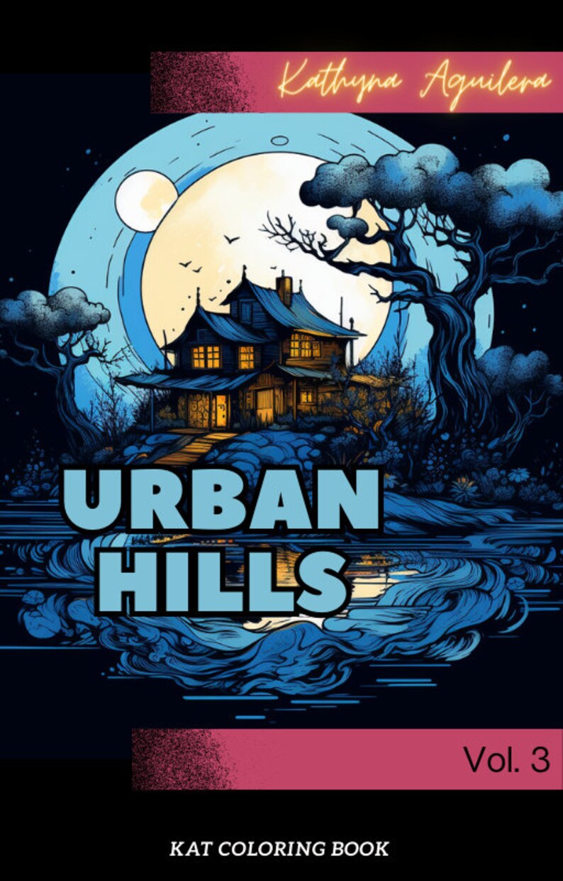 40 Urban Hills. Coloring Pages for Kids Vol.3: Coloring Book for Kids ...