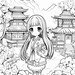 40 Chibi Girl Kawaii Vol.2. Coloring Pages for Kids: Cute Chibi ...