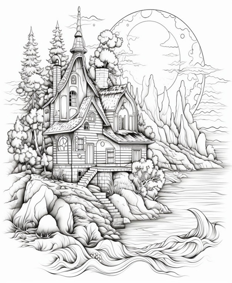 40 Urban Hills. Coloring Pages for Kids Vol.3: Coloring Book for Kids ...