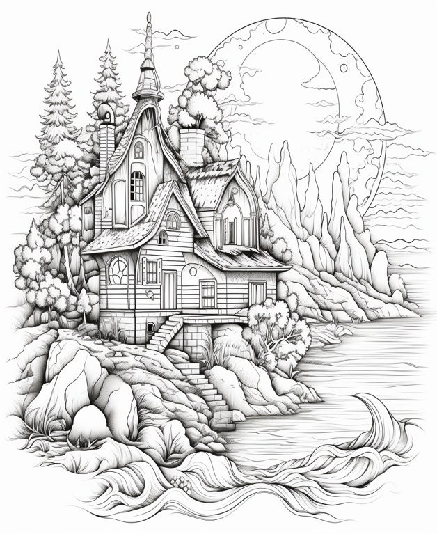 40 Urban Hills. Coloring Pages for Kids Vol.3: Coloring Book for Kids ...