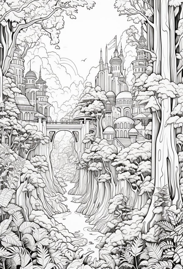 40 Urban Beauty. Coloring Pages Vol.1: Coloring Book for Kids With 40 ...