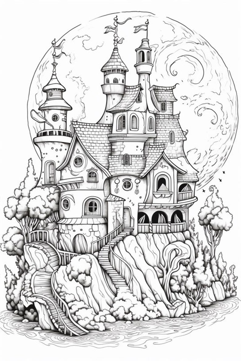 40 Urban Hills. Coloring Pages for Kids Vol.3: Coloring Book for Kids ...