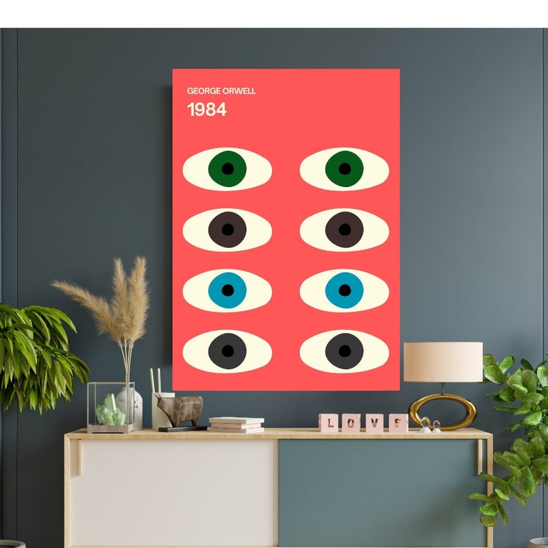 1984 George Orwell Poster - Etsy