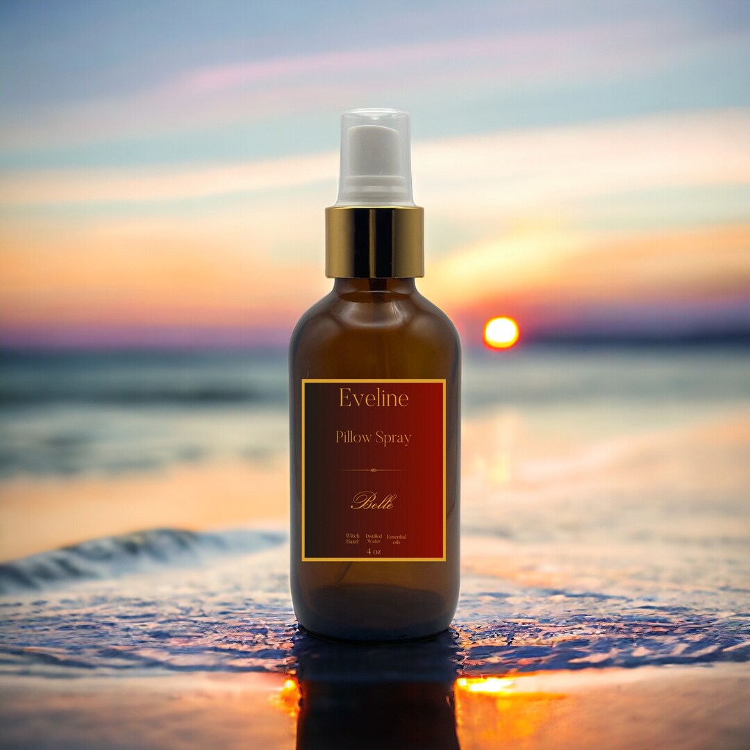 Belle Room + Lenin Spray, Lemon, White Tea Essential Oil, Organic ...