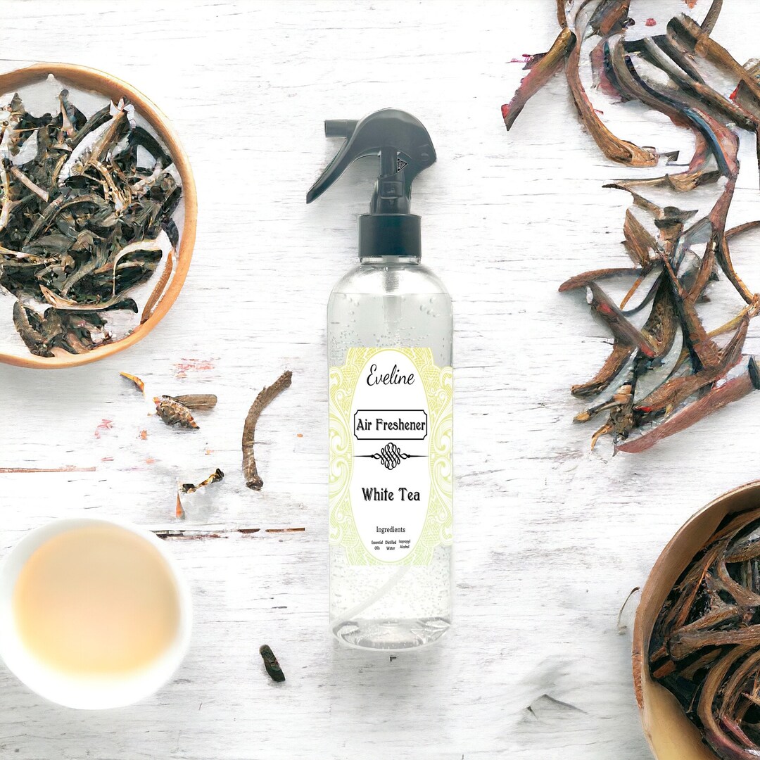 White Tea Air Freshener, Essential Oil, Natural & Eco Friendly. Pet ...