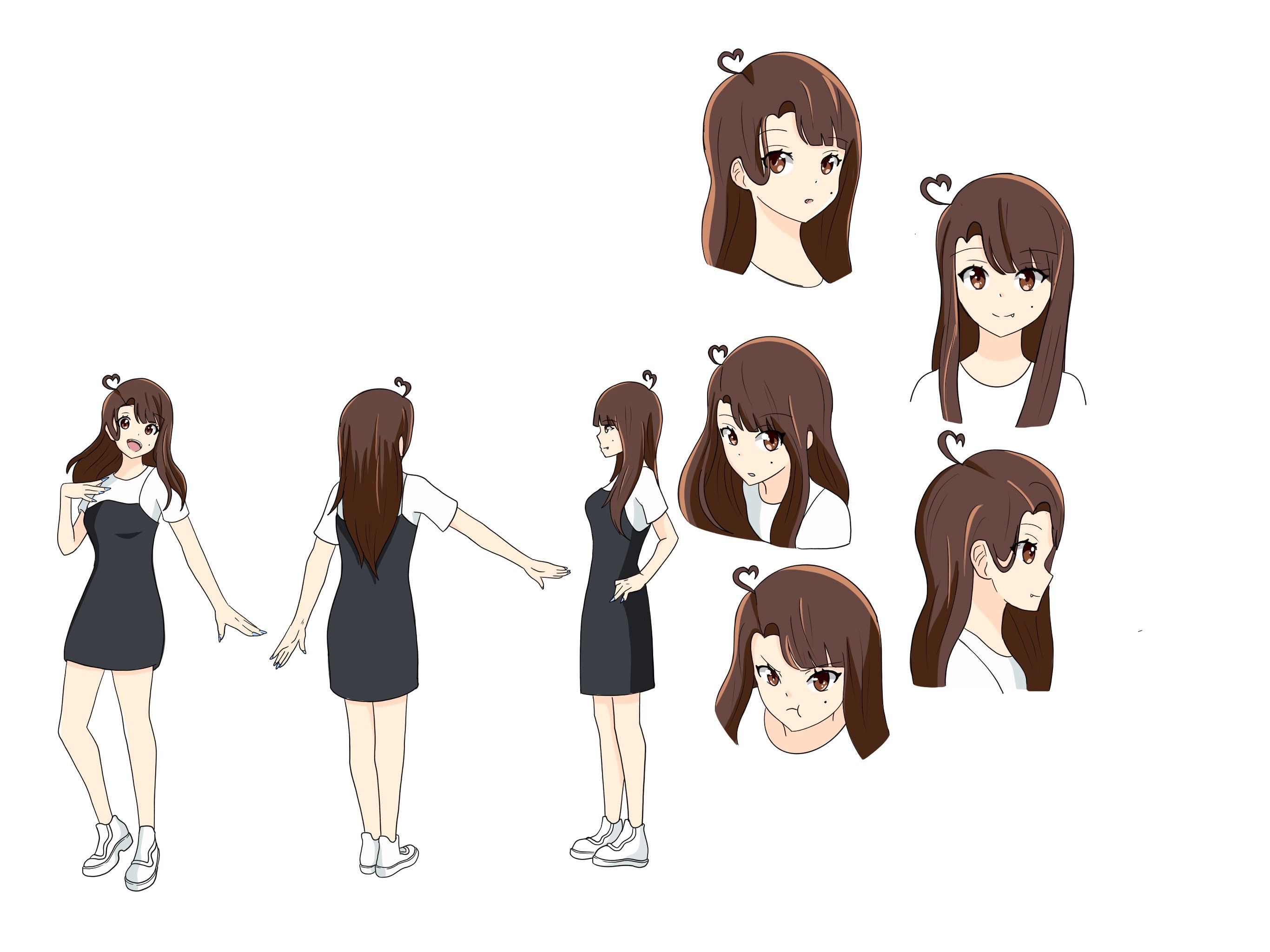 Custom Anime Character Sheet - Etsy