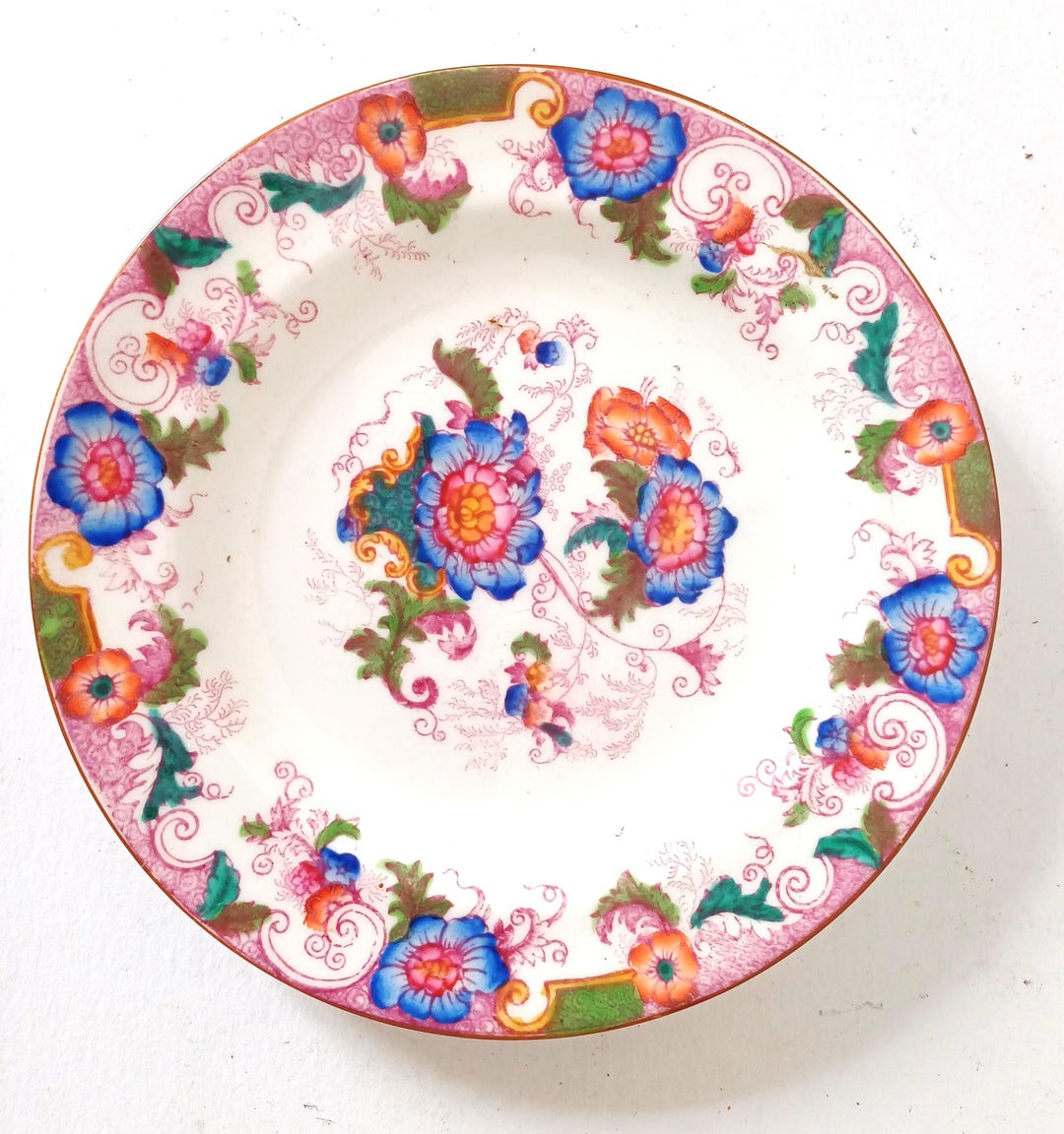 Cauldon Ware Floral Tea Plate ROC57 - Etsy UK