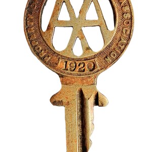 AA Breakdown Car Badge Pre-war & Key - Etsy UK