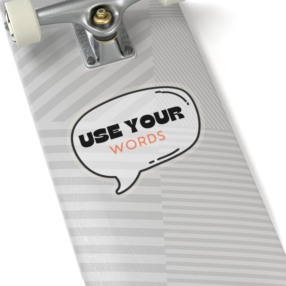 Funny Speak Sticker, Expressive Notebook Decal, Humorous Phone Sticker ...