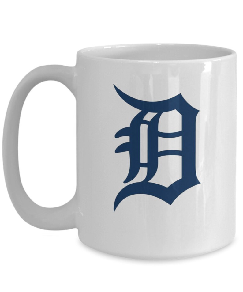 I Love Detroit Coffee Mug - Old English D, City Pride - Etsy