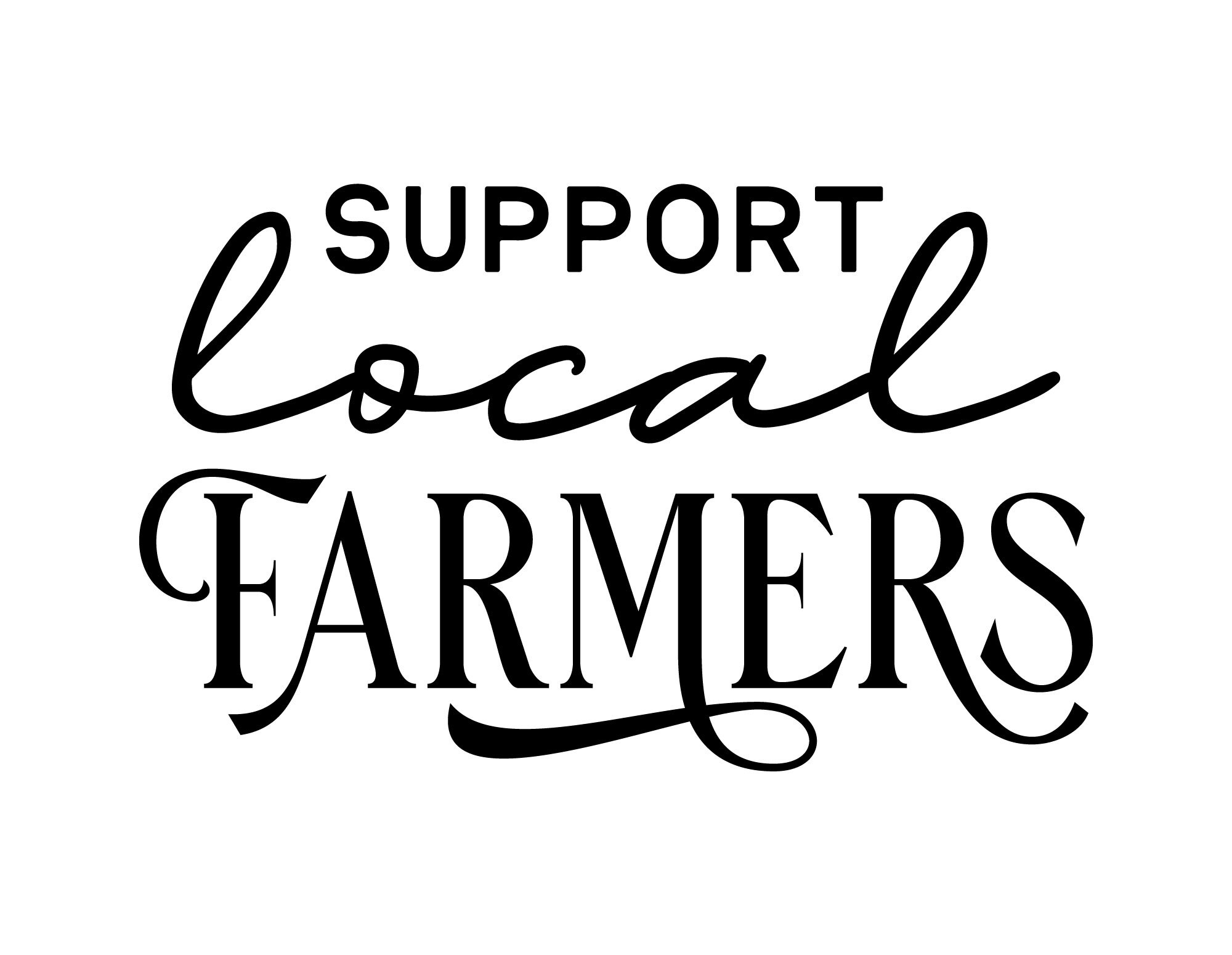 Support Local Farmers Svg, Farmer Svg, Support Your Farming Svg ...