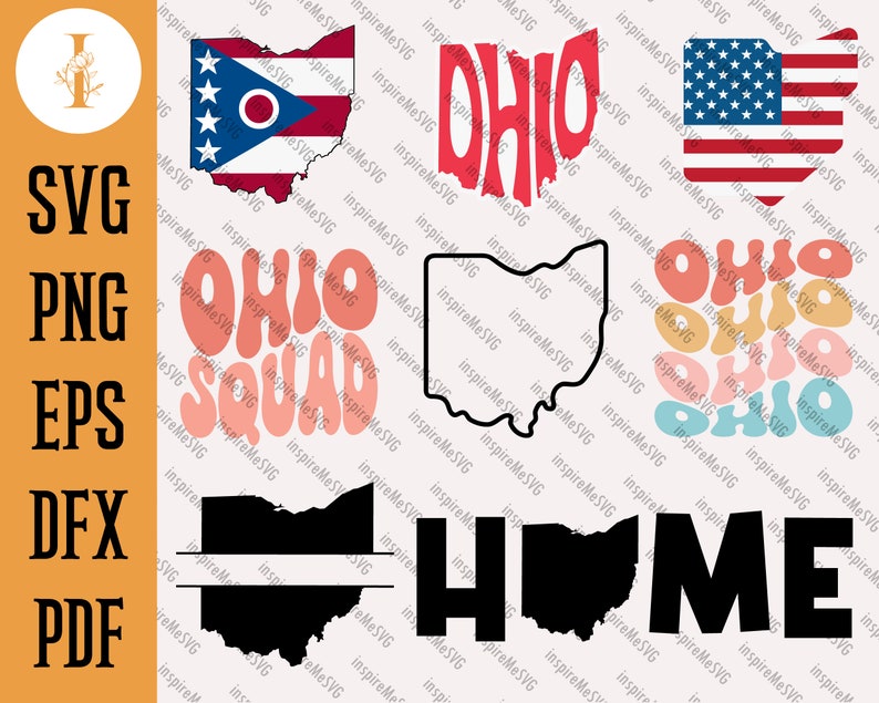 Ohio State SVG Bundle for Shirt Girls Boys Kids Men Tumbler - Etsy