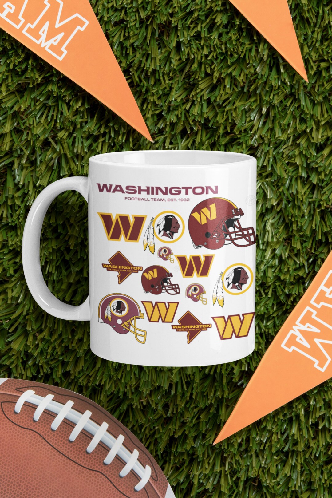 Washington Football Team Coffee Mug Washington Football Team Mug ...