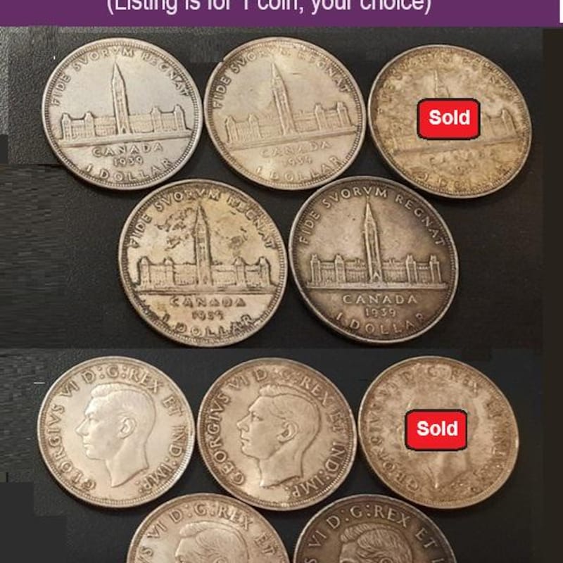 Shiebler Walking Coin - Etsy Canada