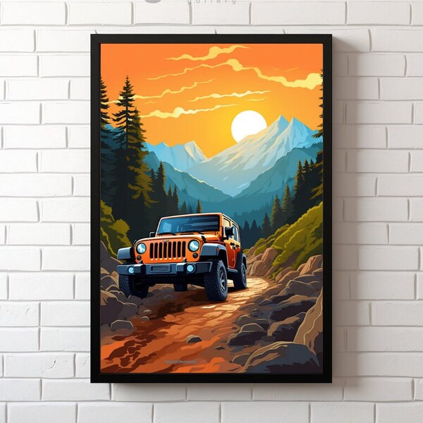 Jeep Art - Etsy