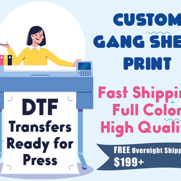 Gang Sheet Custom - Etsy