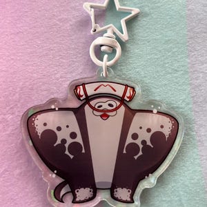 Splatoon Deep Cut Frye, Shiver, and Big Man Acrylic Keychain Charm - Etsy