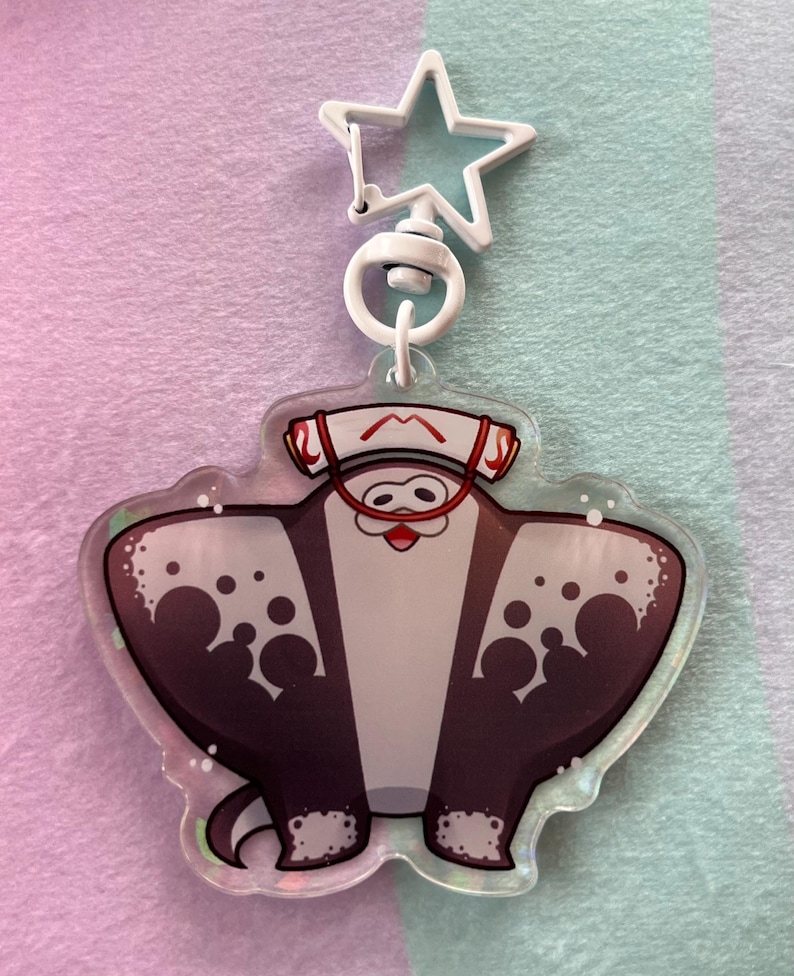 Splatoon Deep Cut Frye, Shiver, and Big Man Acrylic Keychain Charm - Etsy