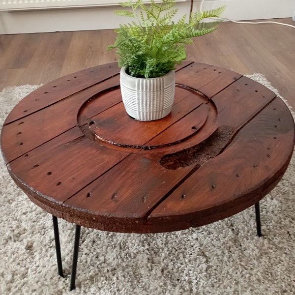 Cable Reel Table - Etsy