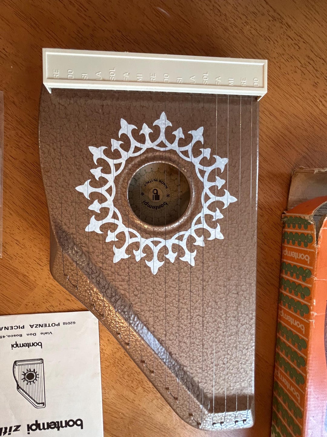 Vintage Bontempi Italian Zither 16 Strings - Etsy