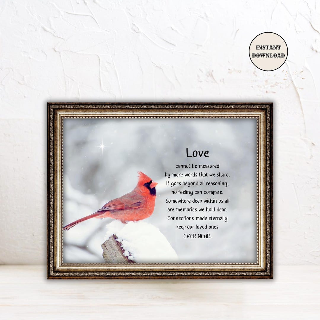 Printable Remembrance, Memorial Poem Download, Sympathy Gift ...
