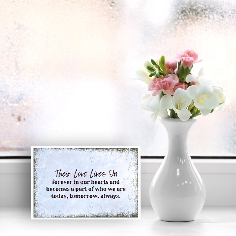 Small Sympathy Gift, Mini Remembrance, Celebration of Life, Bereavement ...