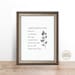 Brother Remembrance Print: Sympathy Gift, Bereavement Verse (8x10 ...