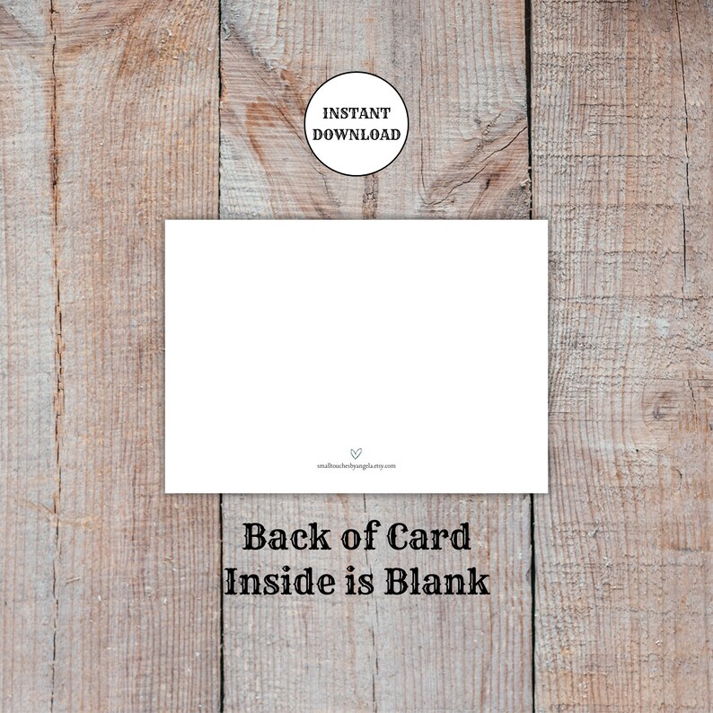 Loss of Brother, Printable Card and Gift, Brother Remembrance, in ...