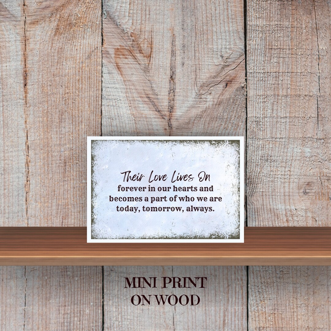 Small Sympathy Gift, Mini Remembrance, Celebration of Life, Bereavement ...