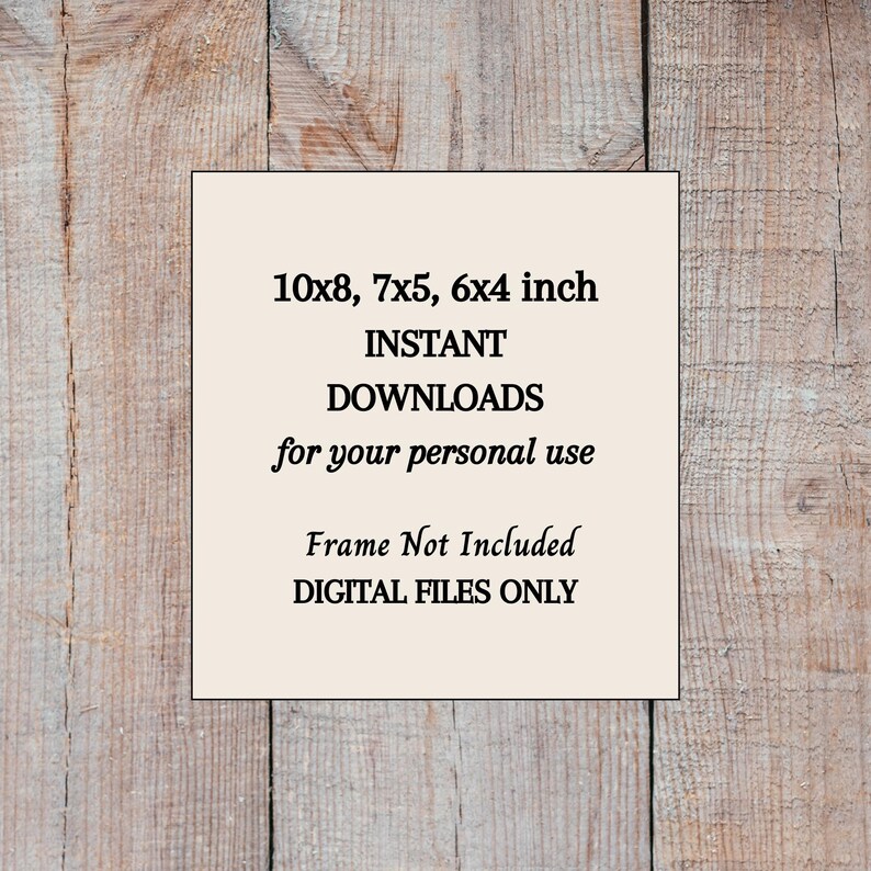 Family Tree Verse Printable Wall Art, Meaningful Download, 10x8 ...