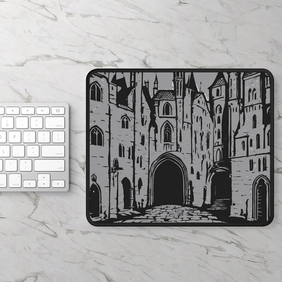 Medieval City Gaming Mouse Pad Medieval, Fantasy, RPG, Gaming, ARPG ...