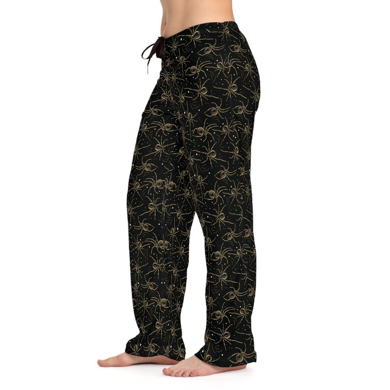 Night Spiders Women's Pattern Pajama Pants Spider, Goth, Pattern ...