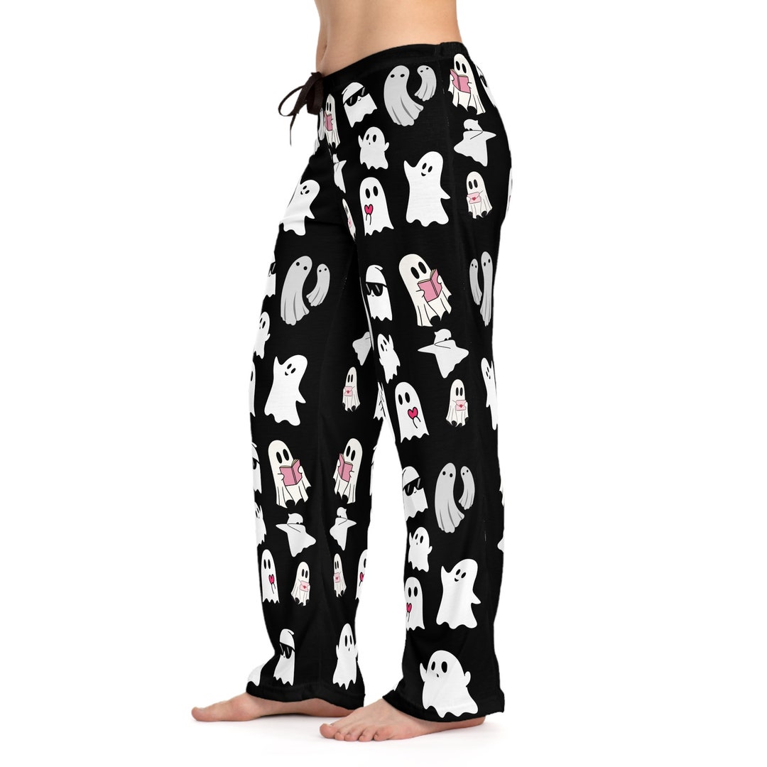 Cute Ghost Women's Pajama Pants Cute, Ghosts, Paranormal, Comfy, the ...