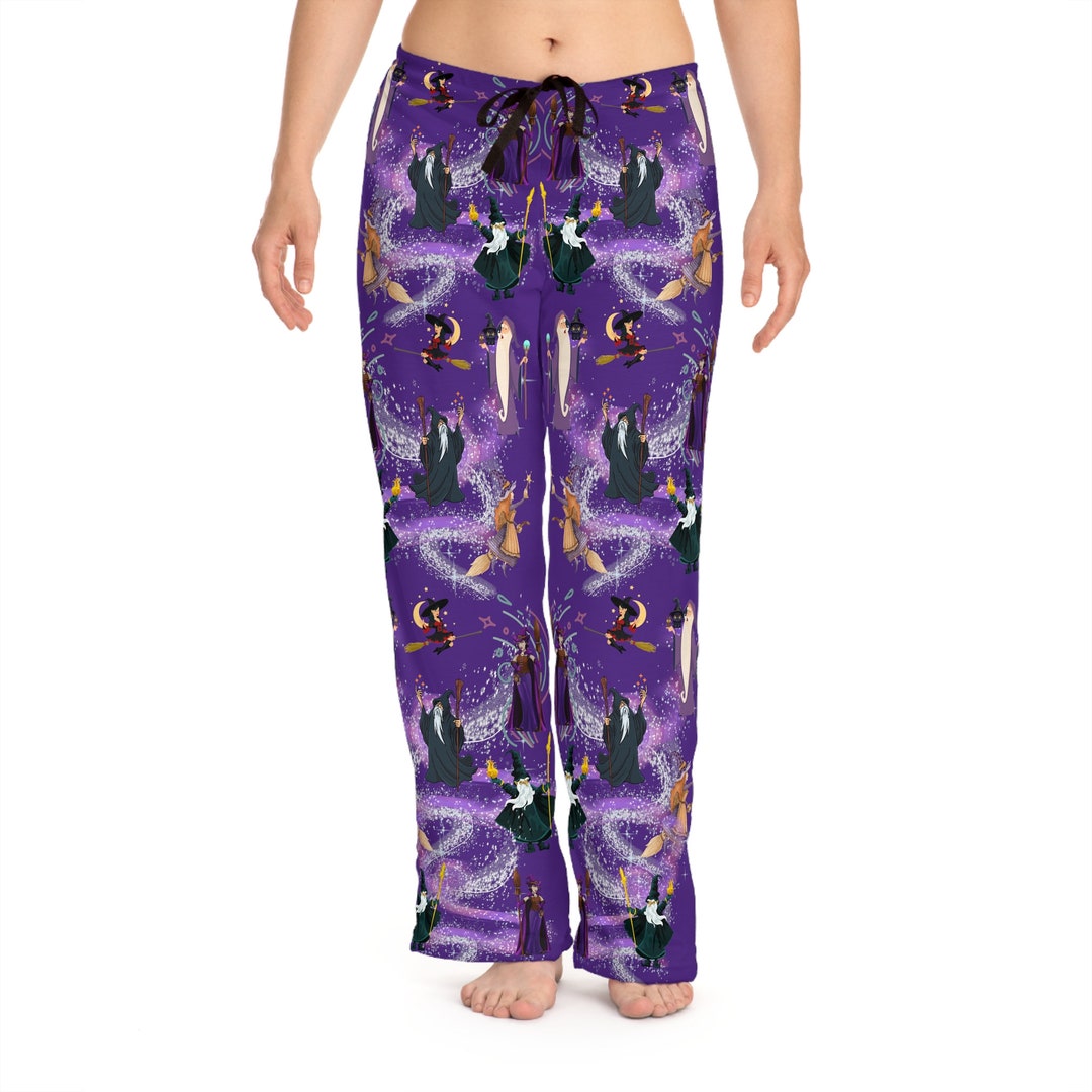 Witches Wizards and Magic Women's Pajama Pants Witch, Wizard, Magic, PJ ...
