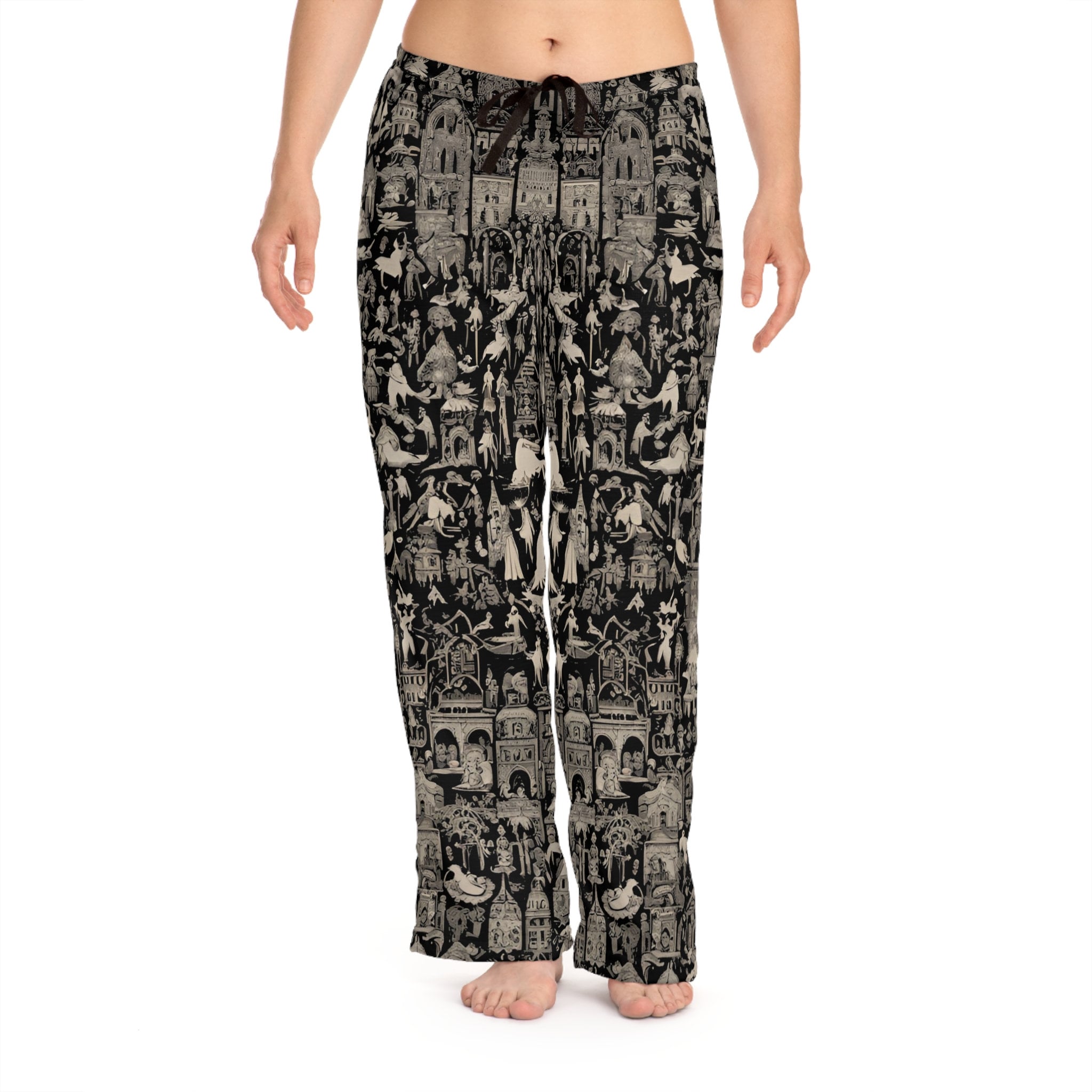 Medieval Pattern Women's Pajama Pants Medieval, Dark Ages, Archeology ...