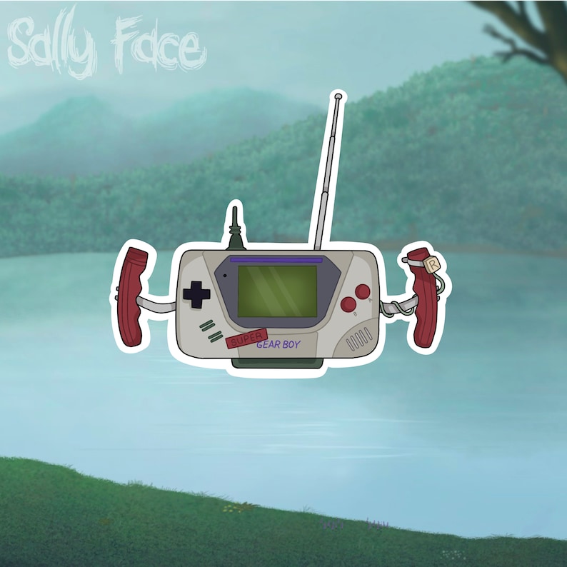 Sally Face Sticker Set - Etsy