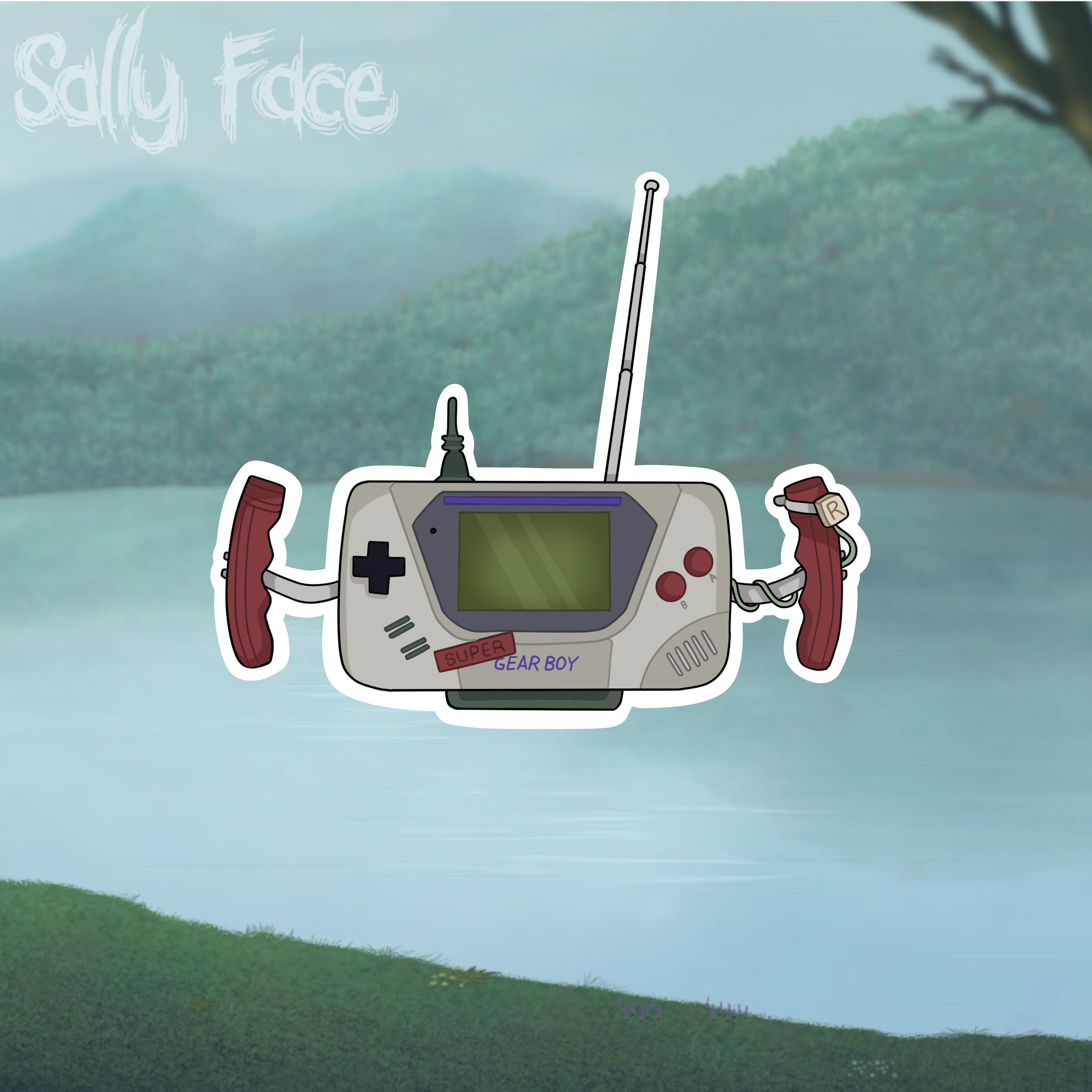 Sally Face Sticker Set - Etsy