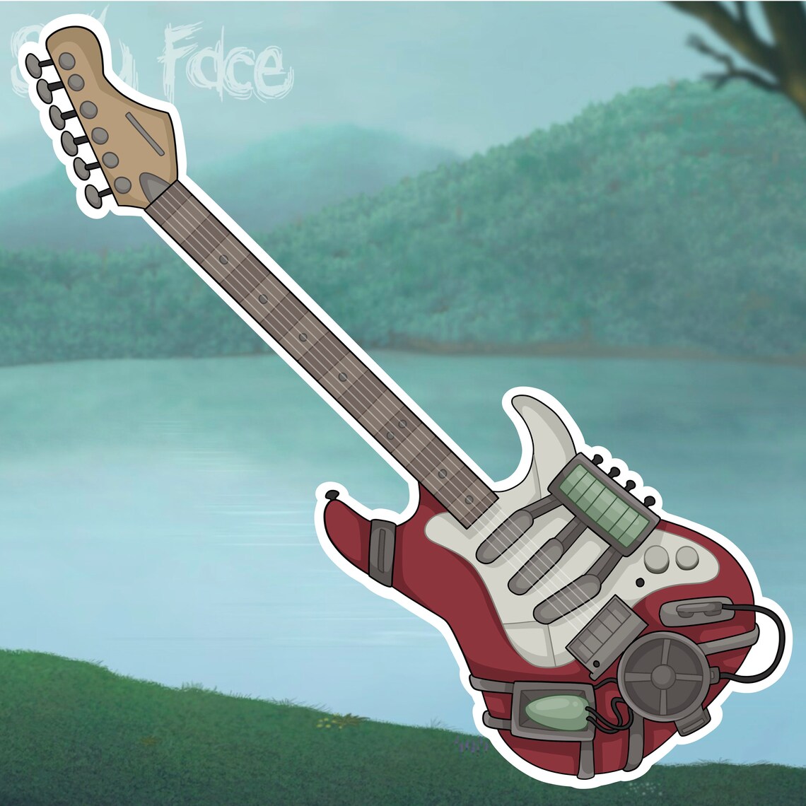 Sally Face Sticker Set - Etsy Canada