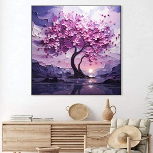 Tree of Hope Modern Art, Digital Wall Art, Square Poster, Home Decor ...