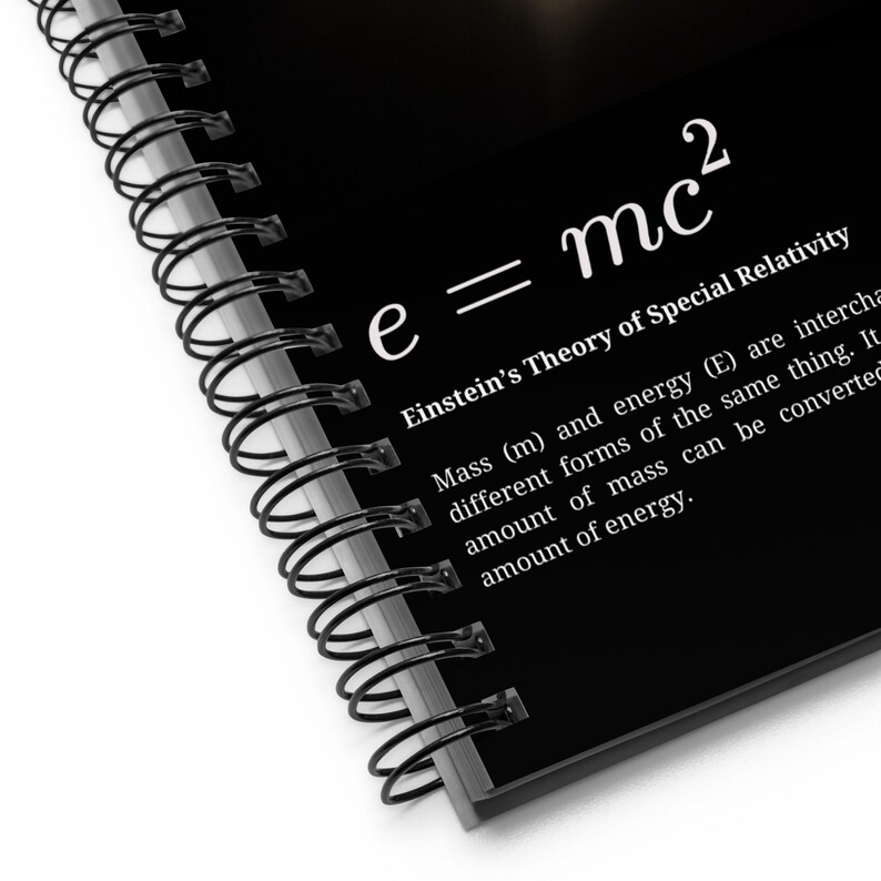 Einstein's Theory of Special Relativity Spiral Notebook Series With the ...