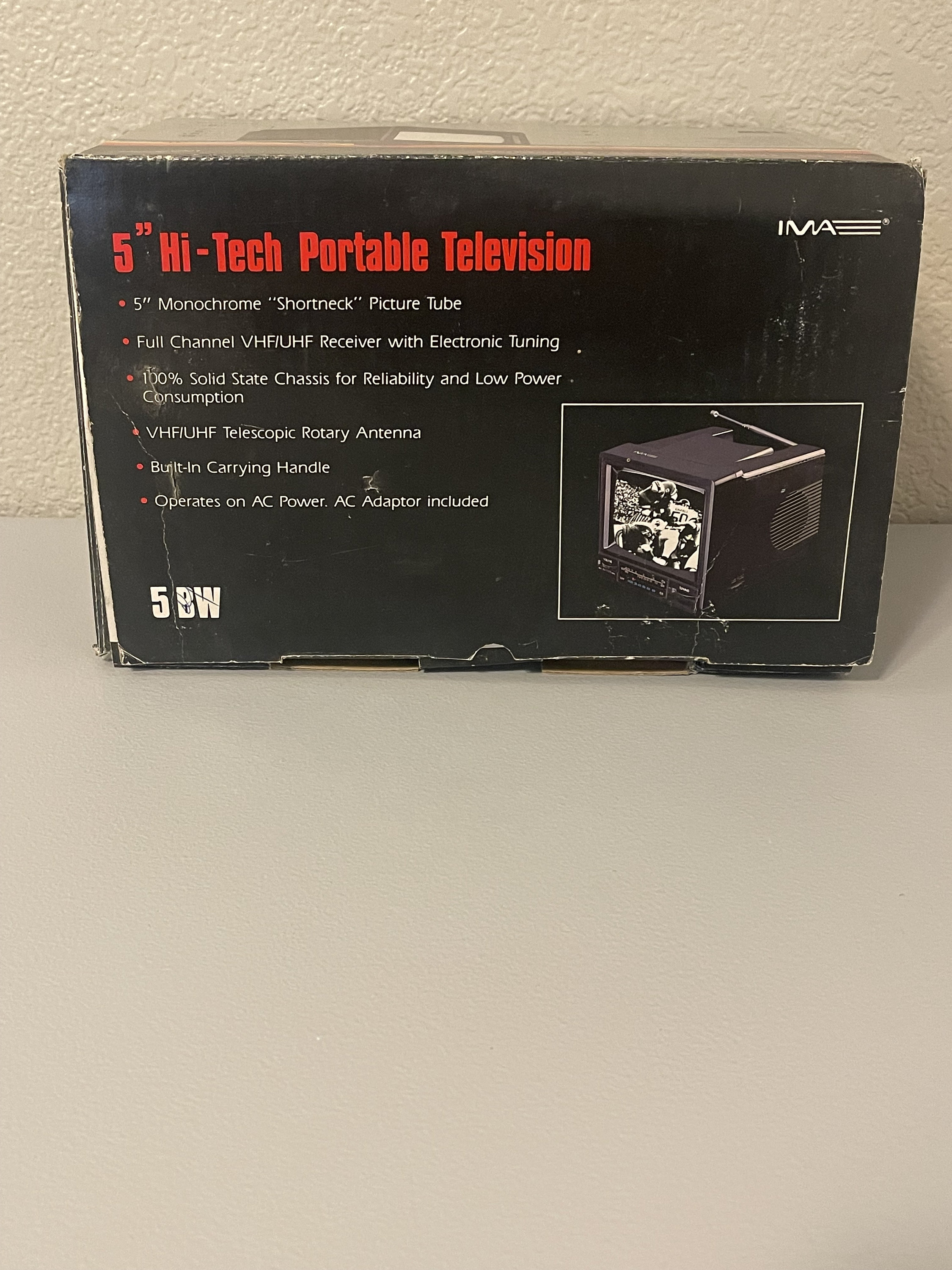 New in Box IMA Portable 5 Inch Hi-tech Television - Etsy
