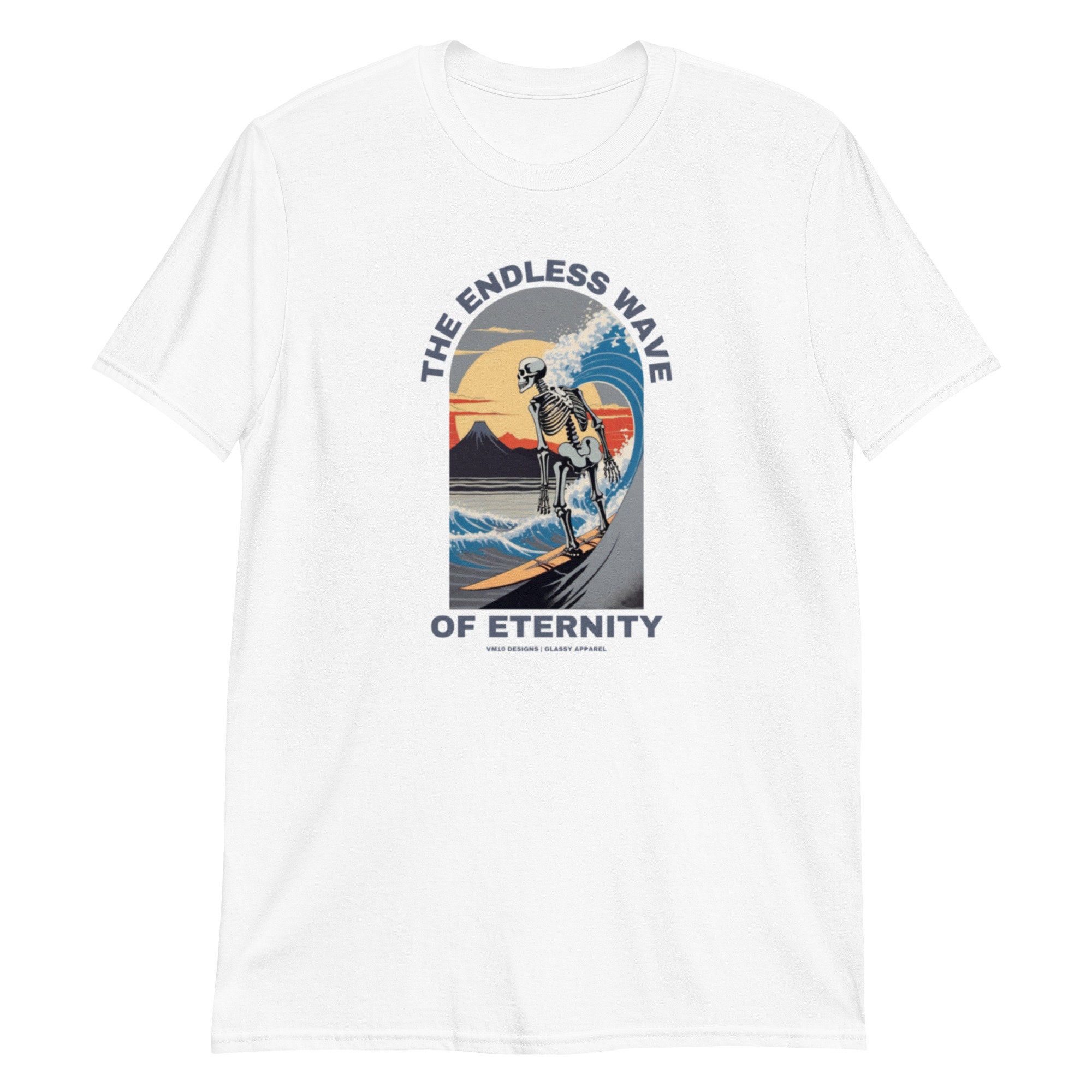 Endless Wave Surf Tee, Unisex Halloween T-shirt - Etsy UK